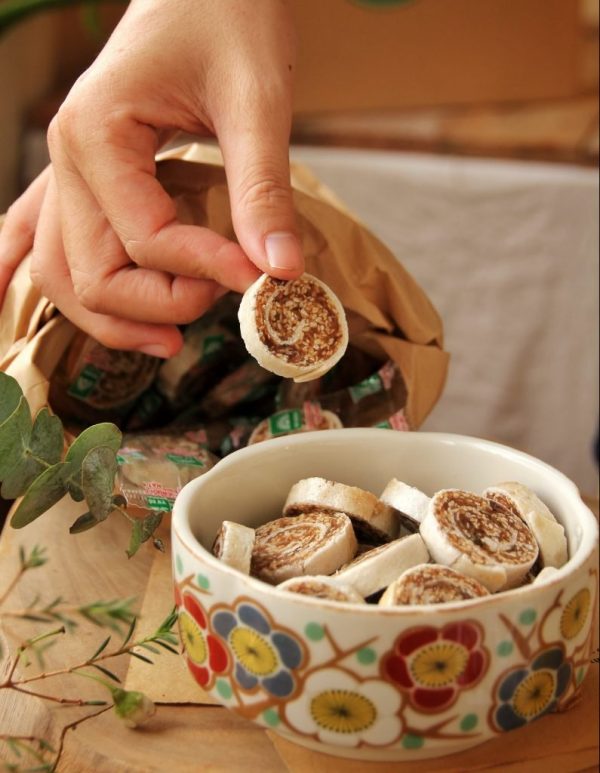 Banana roll with sesame 350g - Bánh chuối phồng Tư Bông - Tây Cát